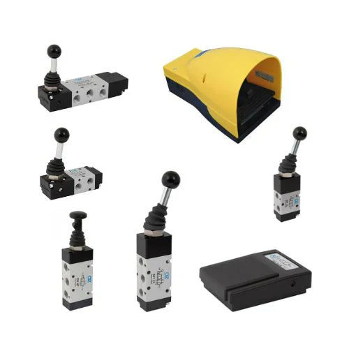 AZ Pneumatica Manual and Pedal Valves — Pneumatics-pro Inc.