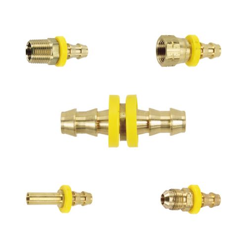 Brass Push-On Fittings — Pneumatics-pro Inc.