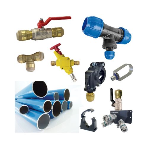 Topring Quickline Compressed Air Piping System S07 Series — Pneumatics ...