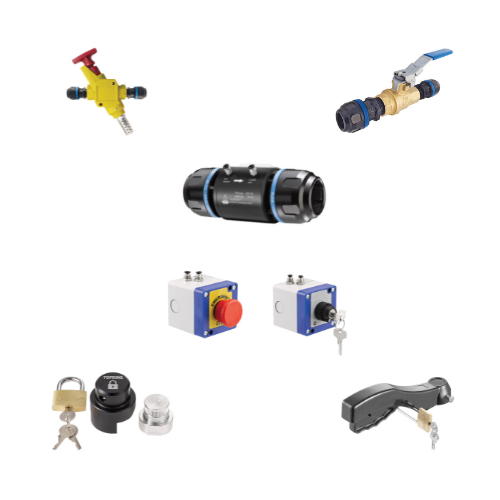 Topring Lockout Safety Assembly — Pneumatics-pro Inc.