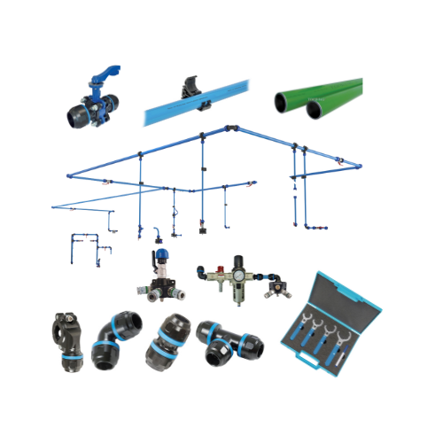 Topring PPS compressed Air Piping (100% Aluminium) System — Pneumatics ...