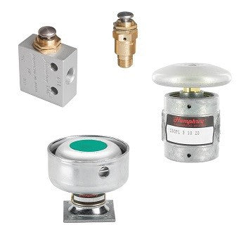 Humphrey Push Operated Valves — Pneumatics-pro Inc.
