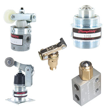 Humphrey Roller Cam Operated Valves — Pneumatics-pro Inc.