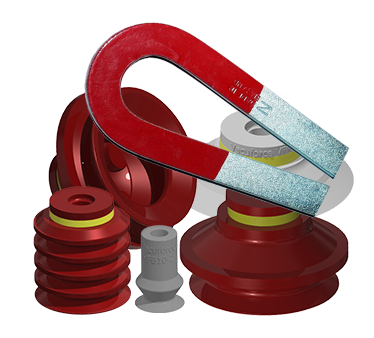 FDA Compliant Metal Detectable Silicone Vacuum Suction Cups - Vacuforc ...