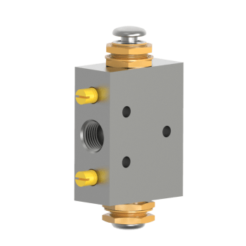 41PPVAI: Humphrey TAC Miniature Push Button Valves — Pneumatics-pro Inc.