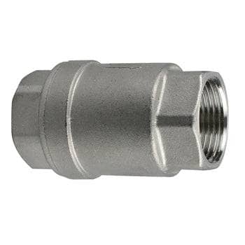 1" SPRING LOADED TYPE316 STAINLESS STEEL CHECK VALVE — Pneumatics-pro Inc.