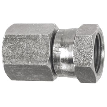 1/2" FEMALE PIPE (NPTF) X FEMALE PIPE SWIVEL (NPSM) COUPLING ...