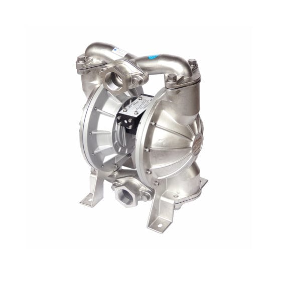 2 INCH DOUBLE DIAPHRAGM PUMP STAINLESS STEEL AIR POWERED (PRONA RS-51 ...
