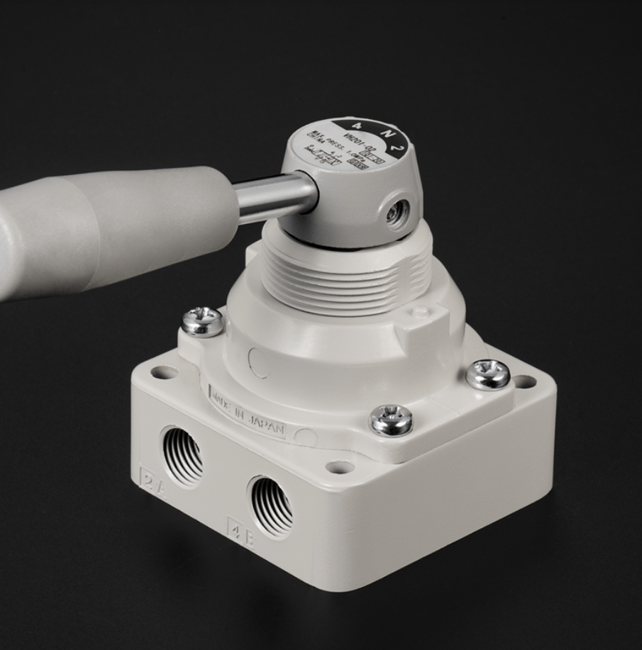 VH200-N02: Rotary Lever Valve SMC — Pneumatics-pro Inc.