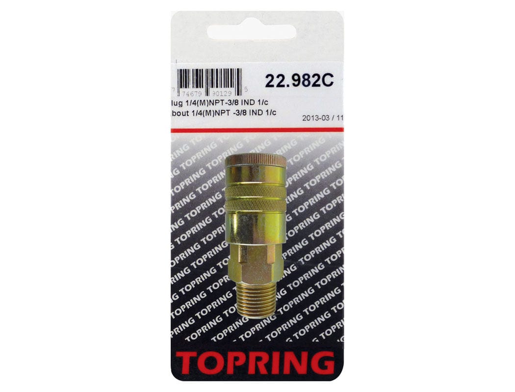 Topring Industrial Quick Disconnect Couplers and Plugs — Pneumatics-pro
