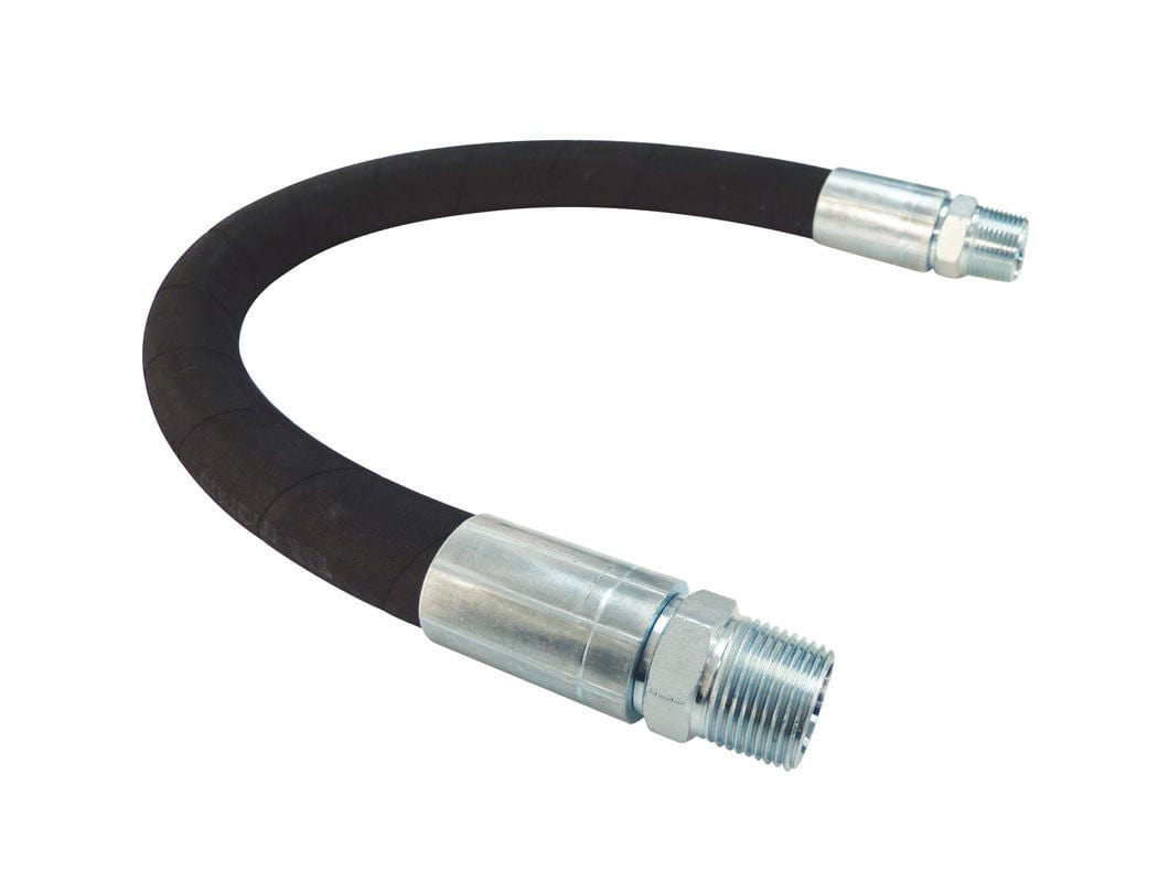 07.821 : TOPRING FLEXIBLE RUBBER ANTI-VIBRATION HOSE 24" x 3/4 (M) NPT ...
